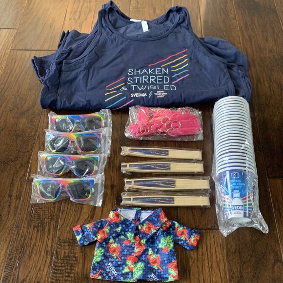 SVEDKA | Other | Svedka Vodka Lgbtq Pride Promo Kit New Tankscupsswag ...